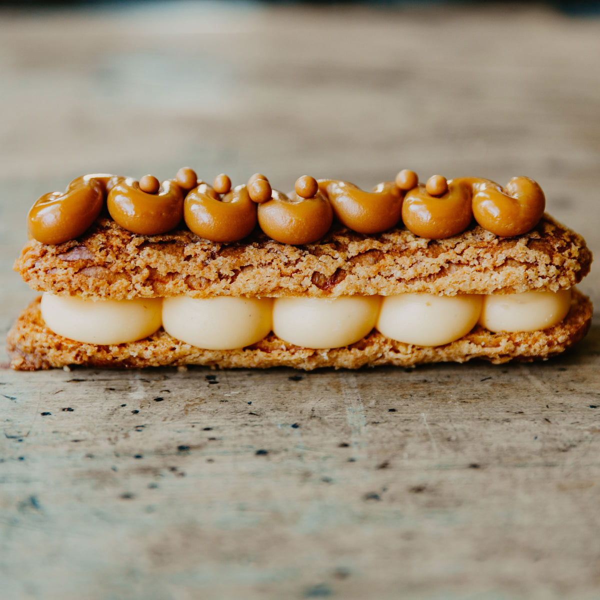 Salted Caramel Eclair | Bam Bam Bakehouse Gold Coast | Order Online